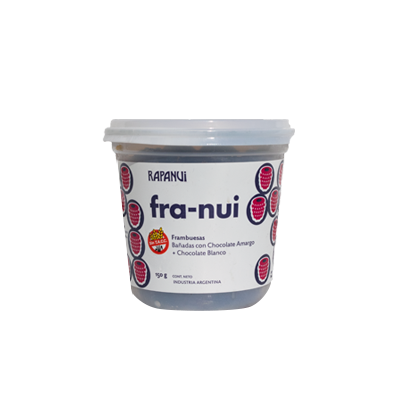 Fra-Nui - Choco. amargo y blanco (x 150g.) - La Vieja Aldea